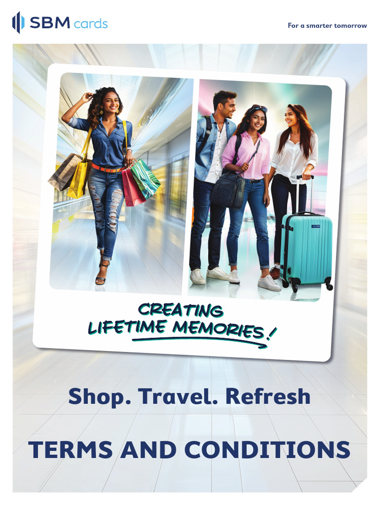 Terms & Conditions - SBM Cards Campaign 2024 - Shop - Travel.Refresh | PDF | Credit Card | Debit ...