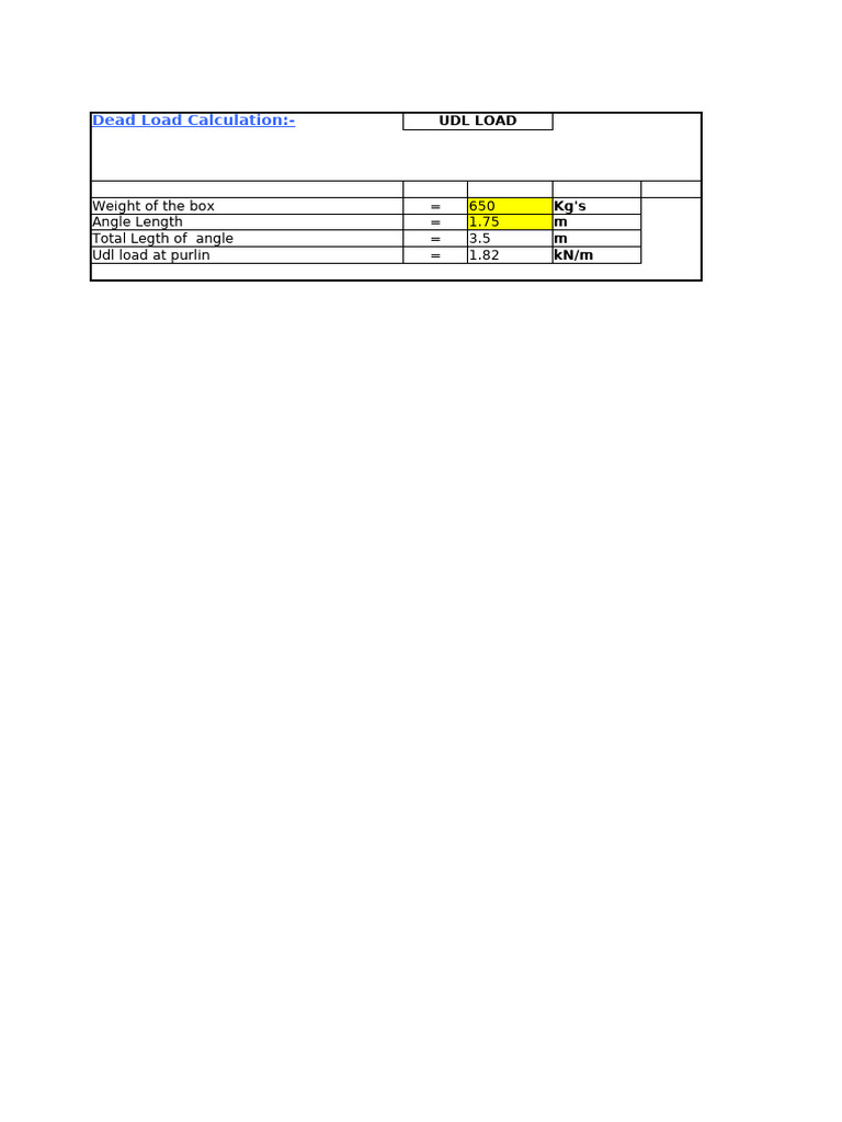 Scb Load Calculation | PDF | Wound | Meteorology