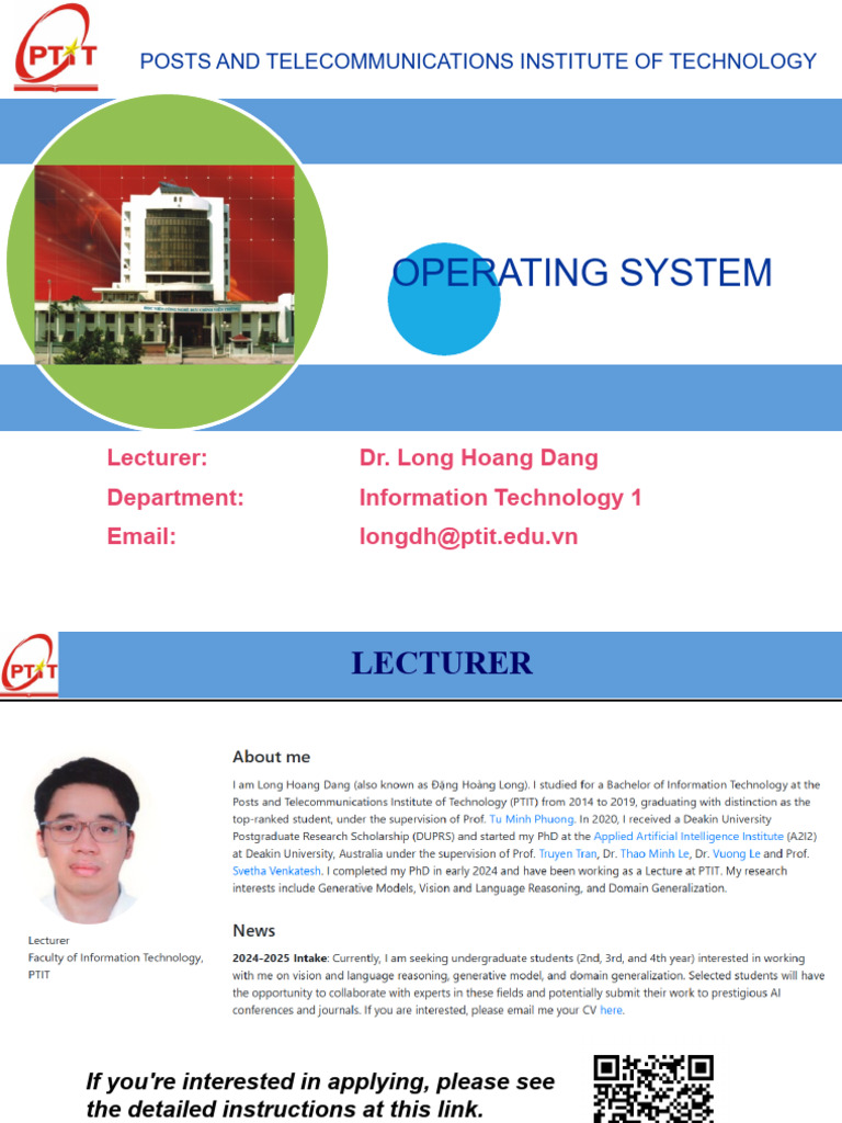 Introduction | PDF | Operating System | Process (Computing)