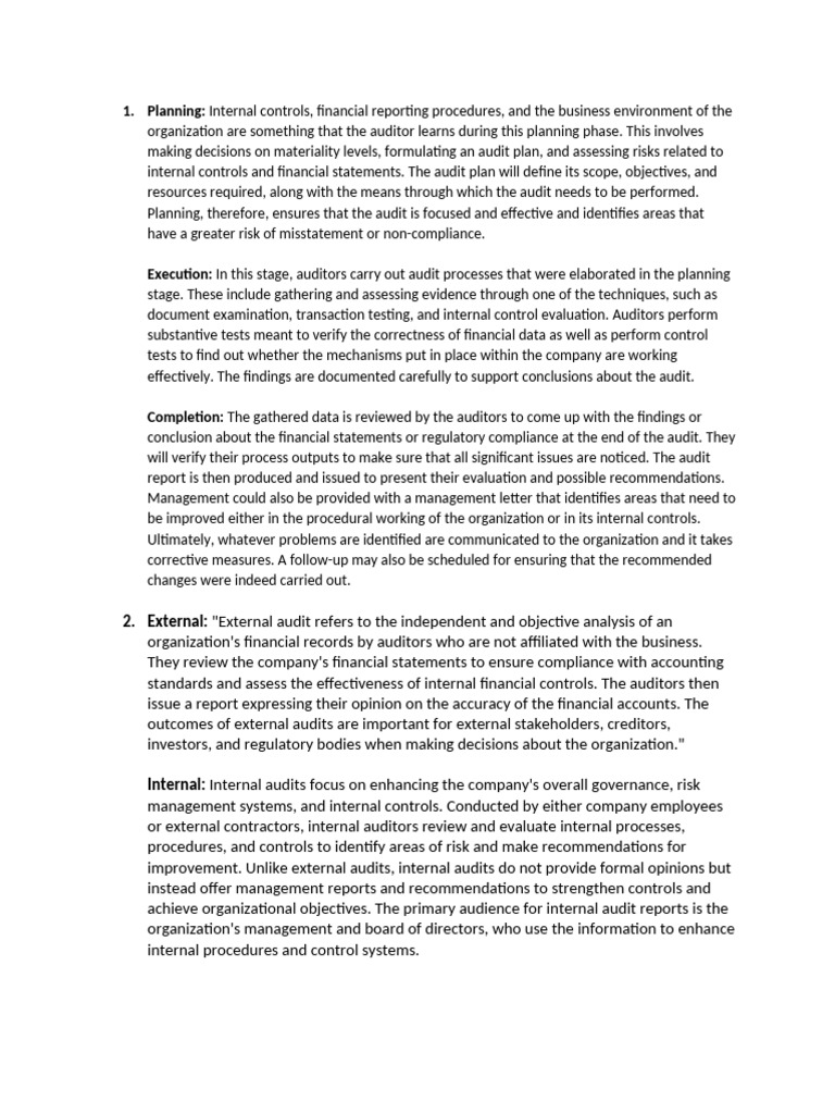 Ism | PDF | Audit | Internal Control