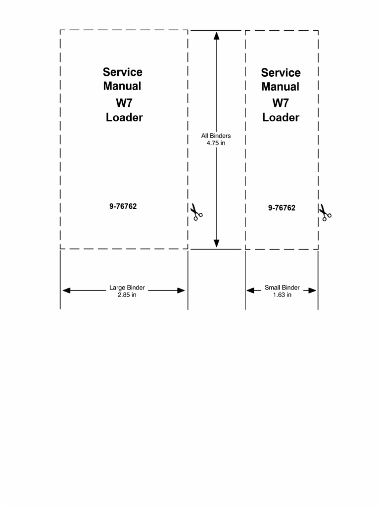 Case W 7-Wheel Loader-Service Manual | PDF