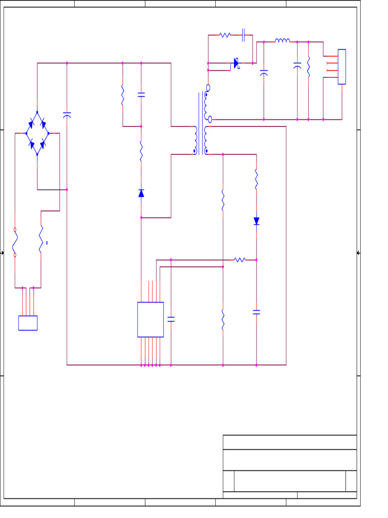 Mobile Charger Schematic r4 | PDF