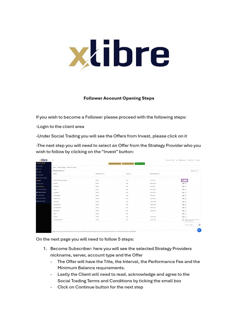 Follower Account Opening Steps 1 1 | PDF