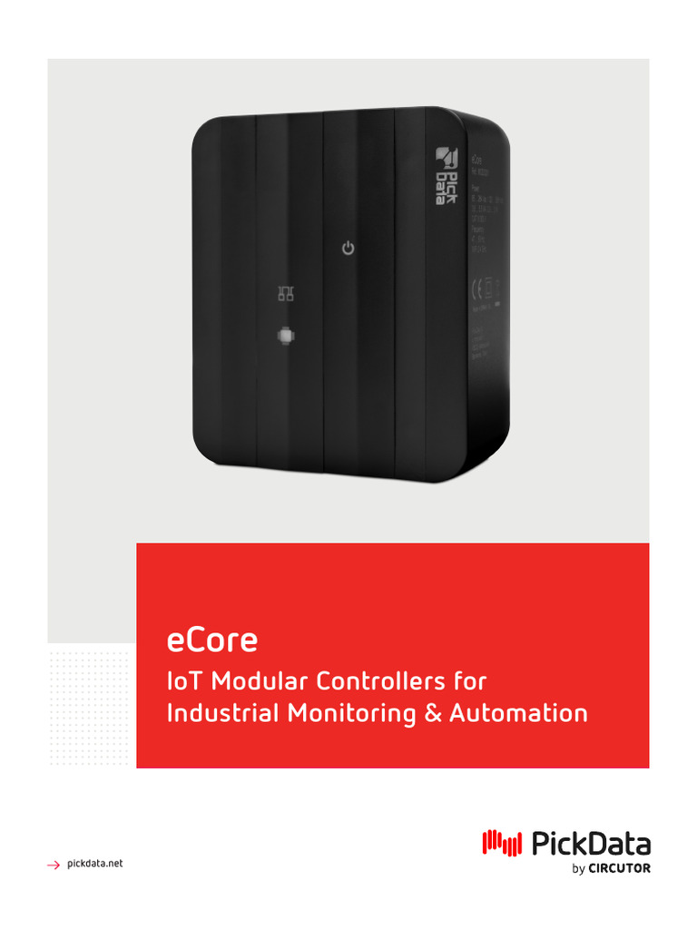 Ecore, The Industrial ESP32 IoT Edge Controller | PDF | Relay | Wi Fi
