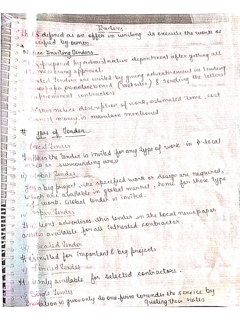 Estimation Unit - 5 Notes | PDF