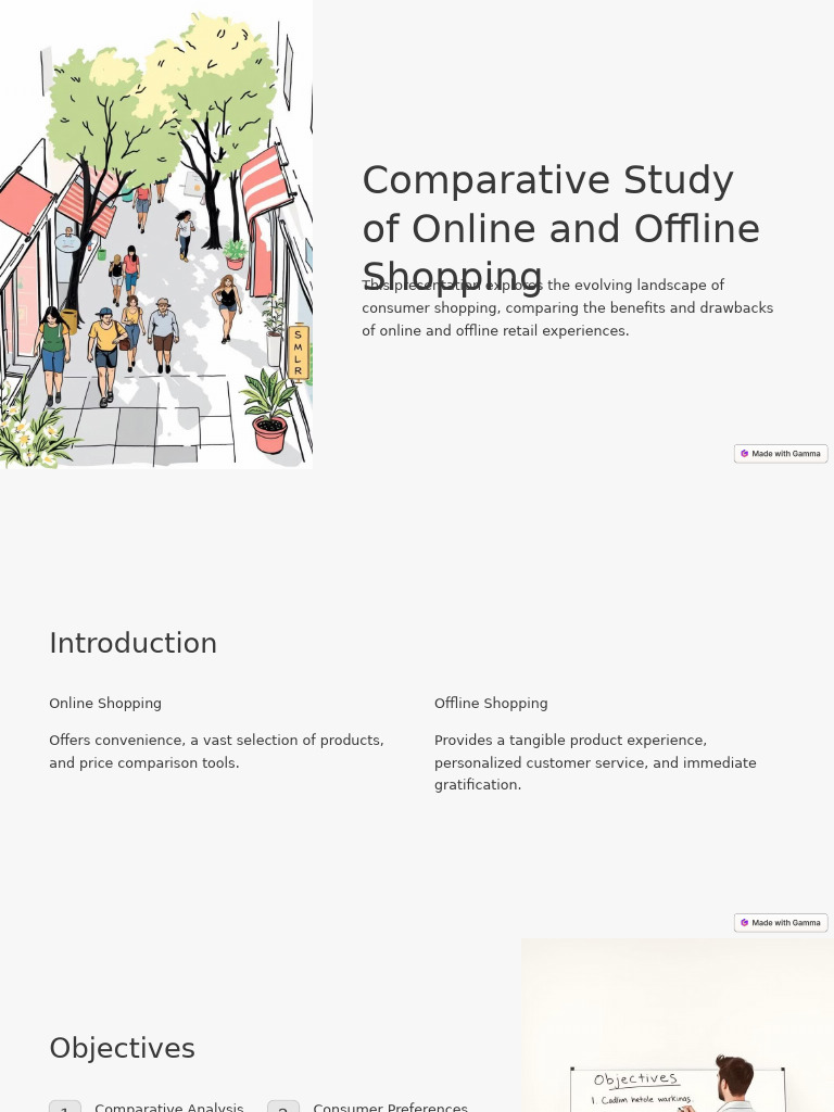 Online vs Offline Shopping Analysis | PDF | Consumer Behaviour | Retail