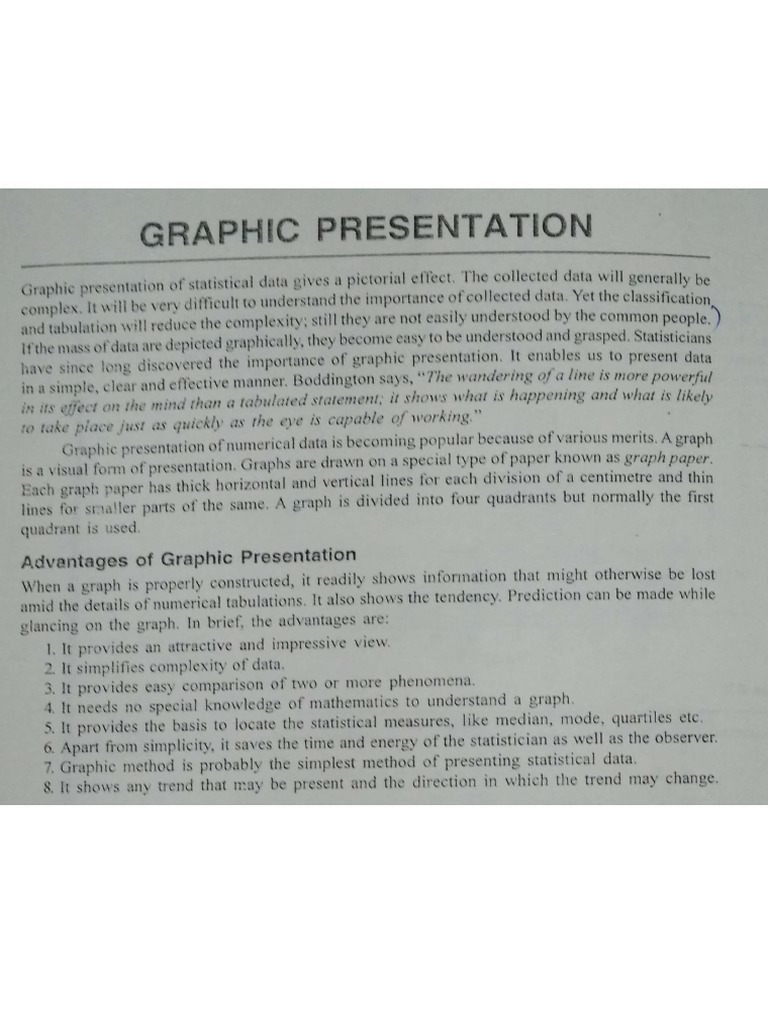 Graphical Representation | PDF