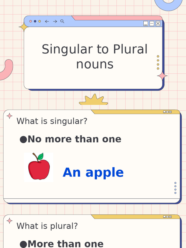 Singular To Plural Nouns | PDF | Linguistics | Linguistic Morphology
