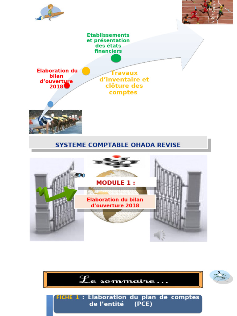 Module 2 Elaboration Du Bilan D'ouverture 2018 | PDF | Prêts | Dépréciation