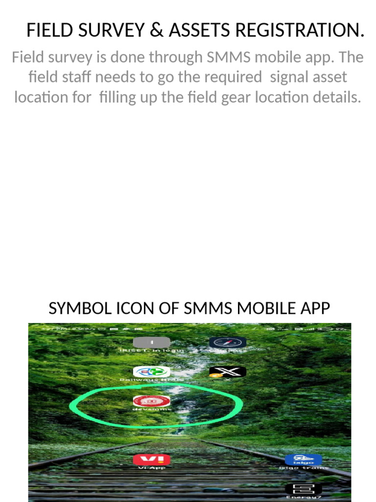 SMMS Mobile App for Field Survey | PDF | Business | Technology ...