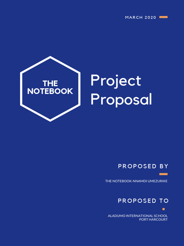 The Notebook Proposal | PDF | Educational Technology | Teachers