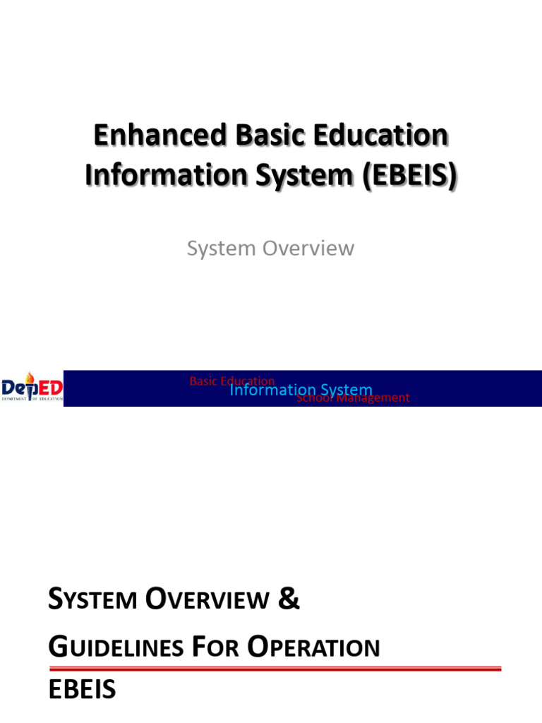 Ebeis General Workflow Process | PDF | Information | Governance