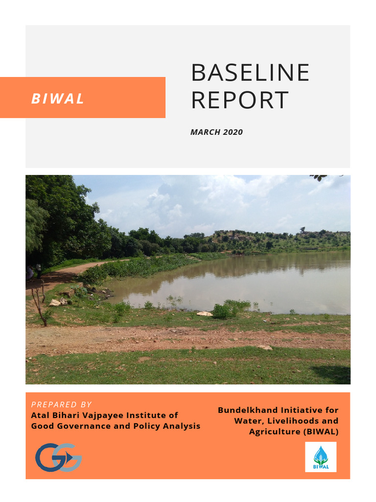 BIWAL Baseline Report | PDF | Focus Group | Water