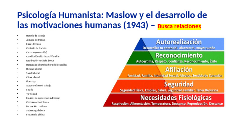 Actividad Maslow | PDF | Crecimiento personal y profesional | Ciencia y matemática