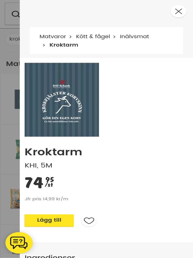 Matvaror, Recept & Catering - City Gross | PDF