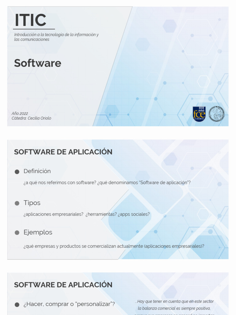 ITIC 7 - Software | PDF | Software de la aplicacion | Aplicación movil