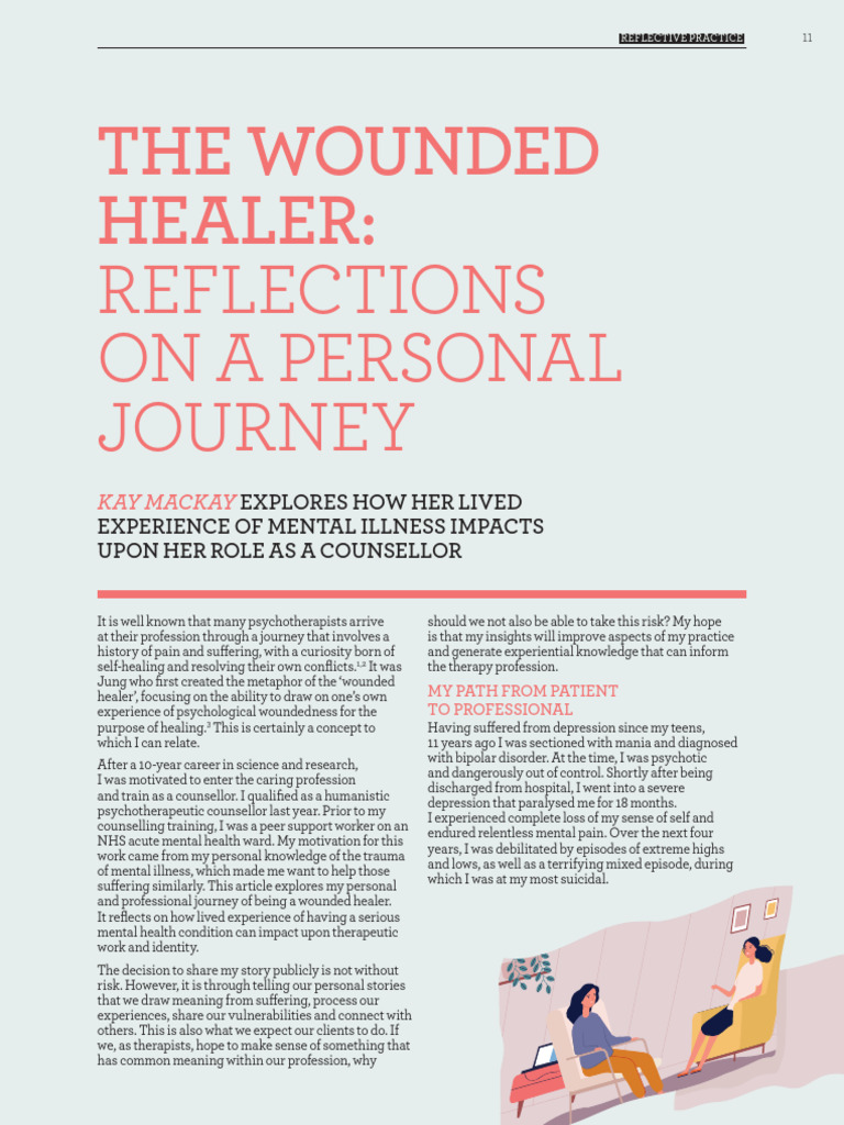 Wounded Healer: A Counselor's Journey | PDF | Mental Disorder ...