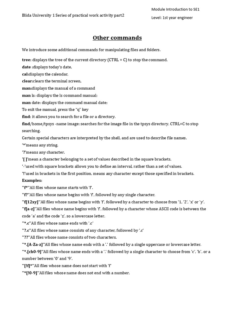 Practical Work Activity 1 Part 2.en-1 | PDF | Computer File | Directory ...