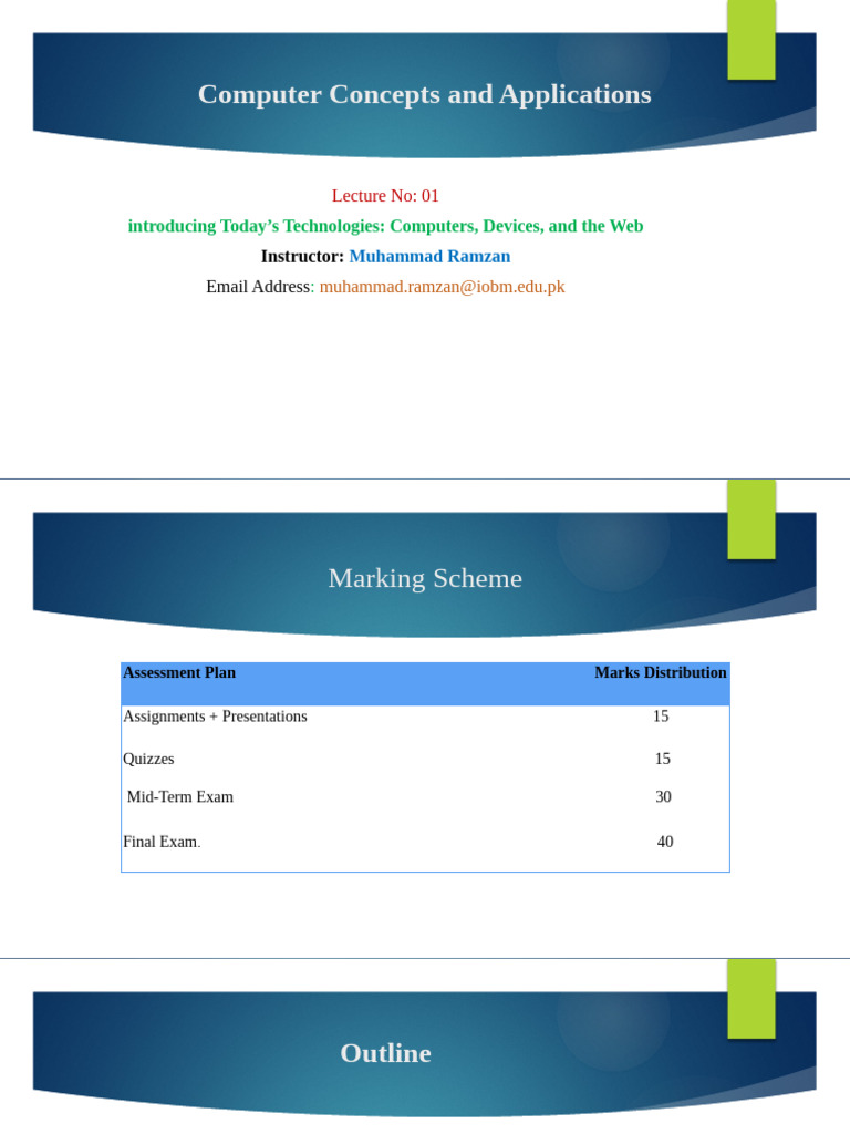 Introduction to Computer Basics and Technology | PDF | Central Processing Unit | Computer Data ...