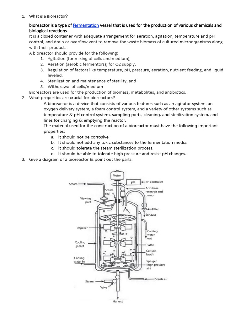 Fermentation | PDF | Chemical Reactor | Fermentation