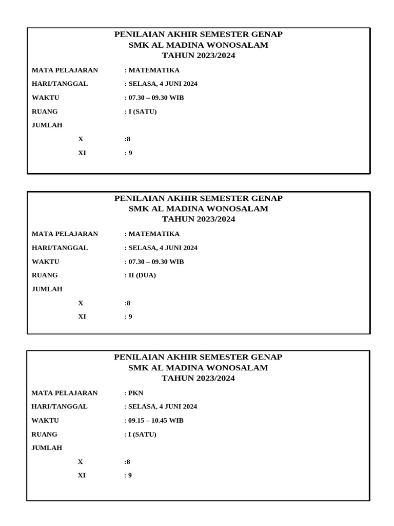 Tempelan Amplop | PDF