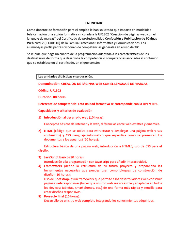 Caso Practico Tema 3 MF1442 | PDF | Red mundial | Internet y web