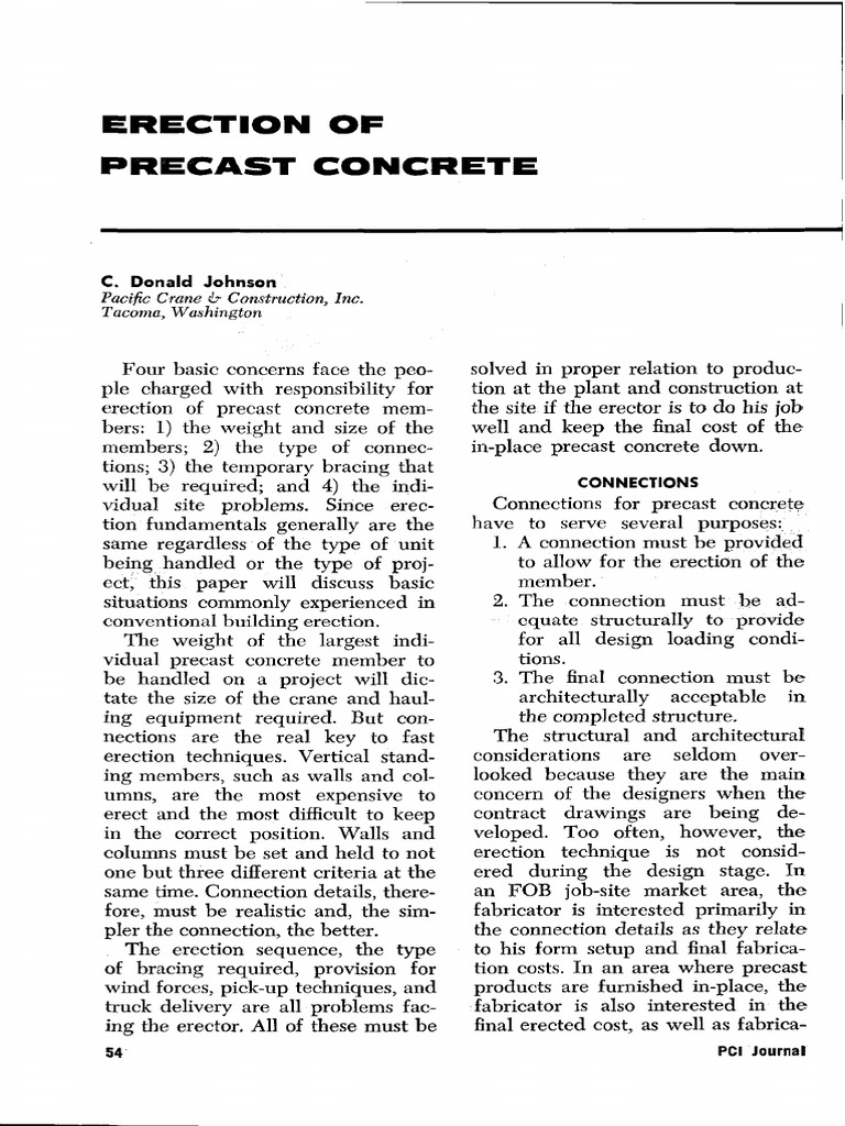 Trajectoty Geometry | PDF | Crane (Machine) | Precast Concrete