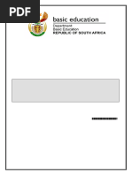 Setswana GR 11 HL Paper 1 | PDF | Languages Of Africa | Southern Africa
