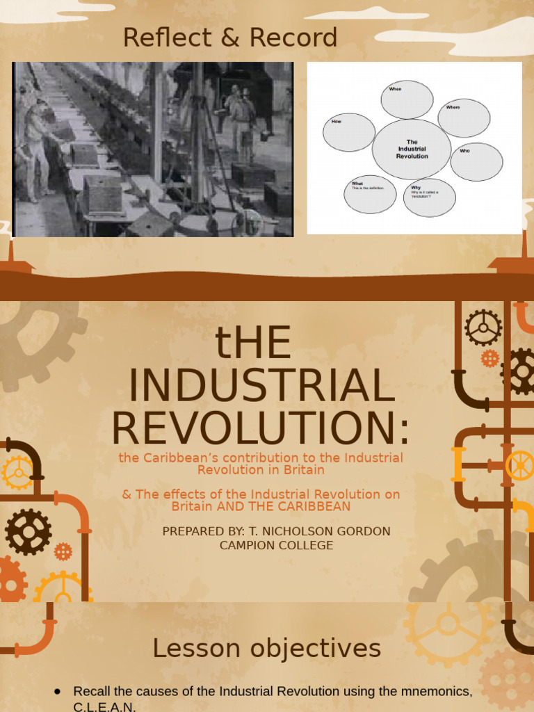 Industrial Revolution-Caribbean & Britain | PDF | Atlantic Slave Trade ...