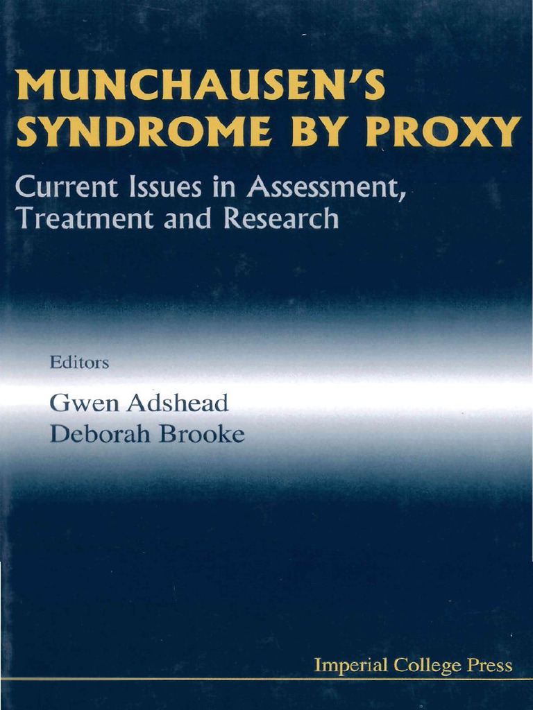 Munchausen's Syndrome by Proxy | PDF | Child Abuse | Mental Disorder
