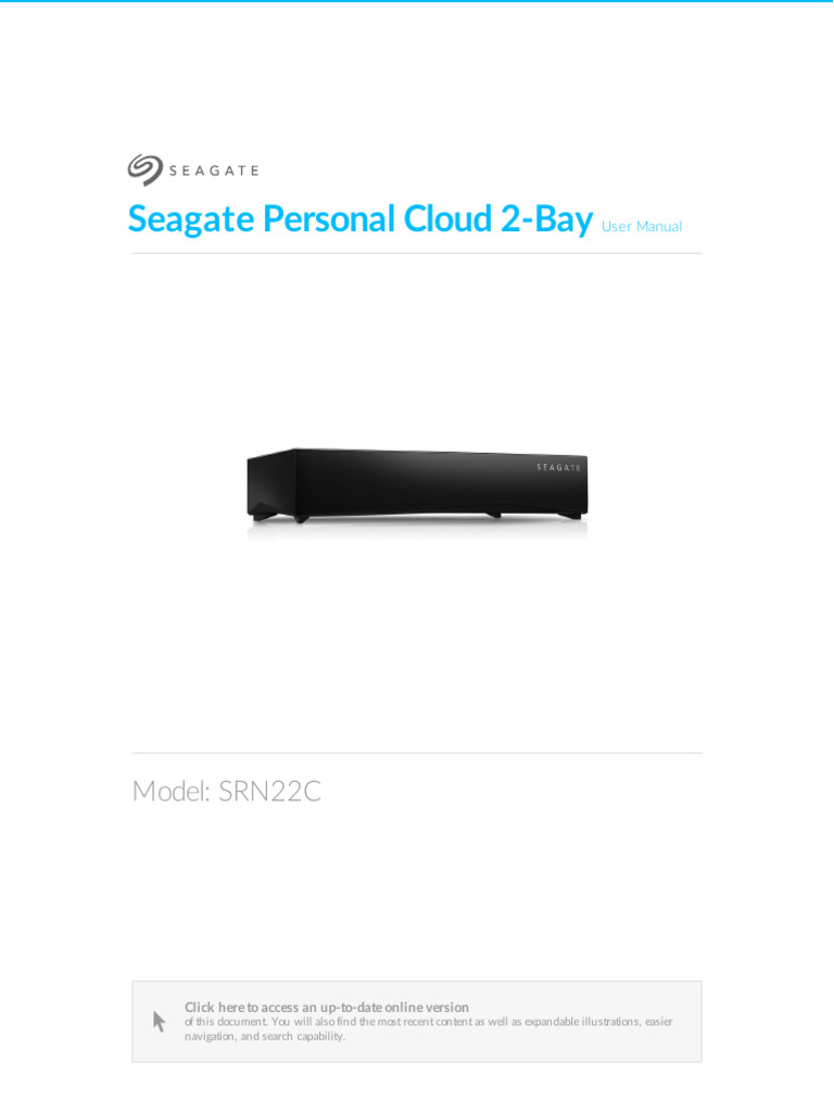 Seagate Personal Cloud 2bay en US | PDF | Computing | Internet