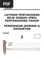 PJK Tahun 2 2025 | PDF