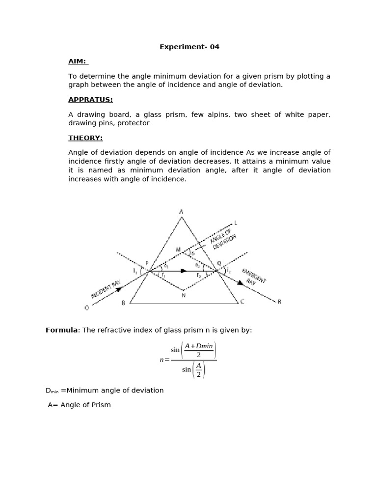 Exp No 4 - XII Phy | PDF