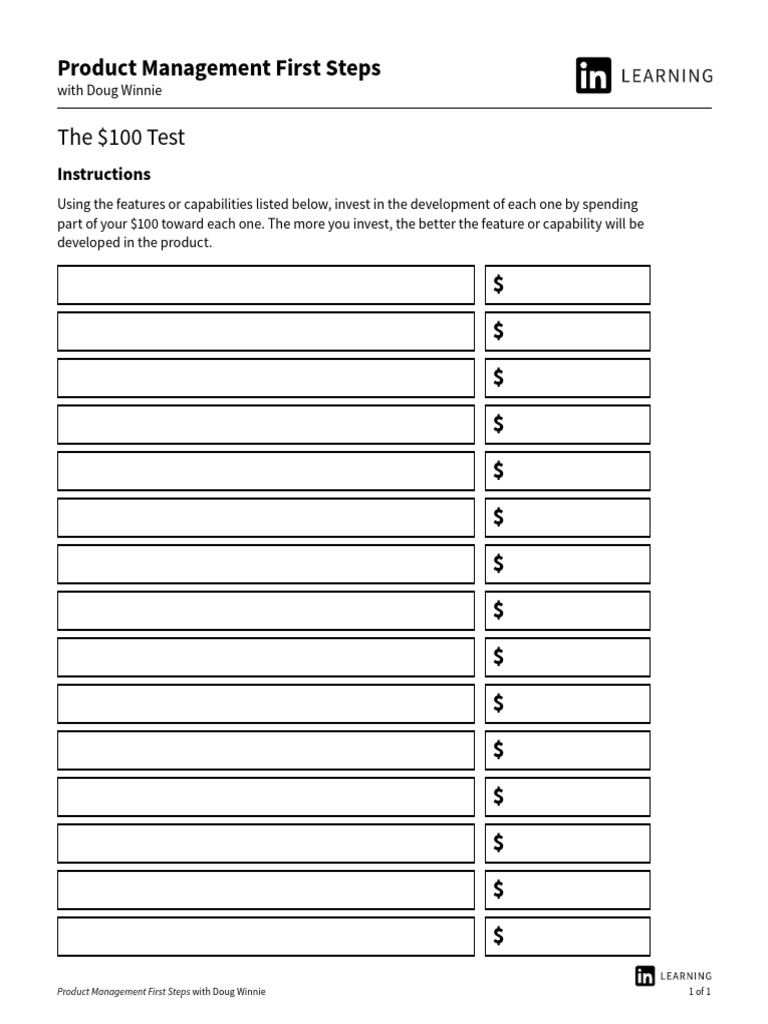 Product Management Investment Guide | PDF