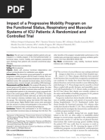Intensive Care Unit Mobility Scale | PDF | Medicine | Diseases And ...