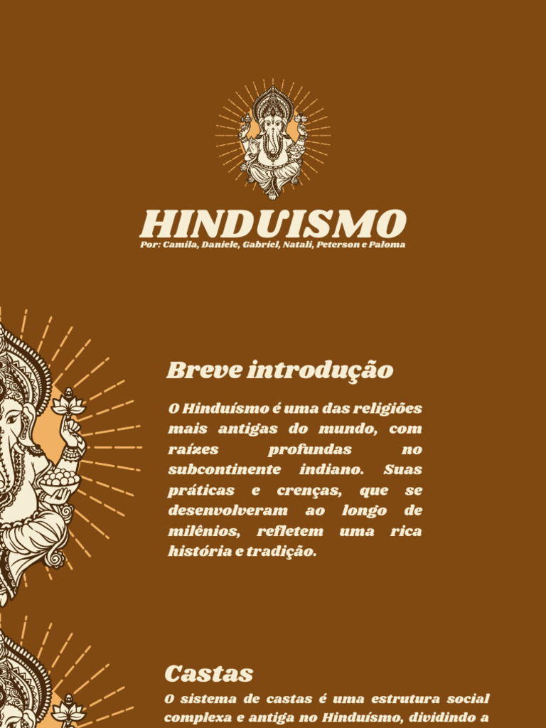 Introdução ao Hinduísmo e suas Práticas | PDF | Crença e doutrina religiosa