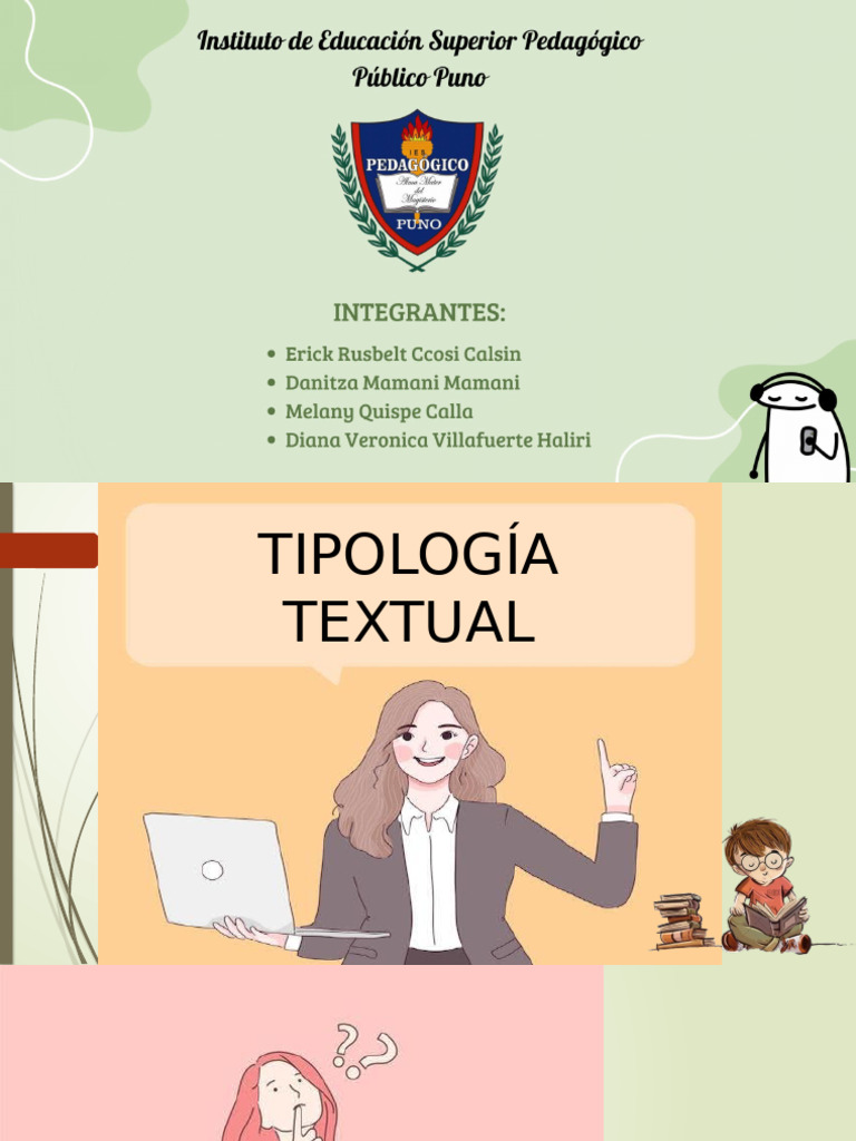 Tipología Textual: Clases y Características | PDF | Narración | Lingüística