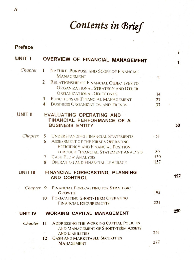 Financial Management by Cabrera Unit 1 2021 2022 Edition | PDF