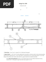 Fire Resistance Ratings - ANSI/UL 263: Design No. U305 | PDF | Drywall | Framing (Construction)
