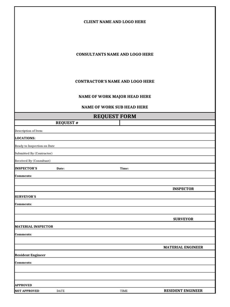Check Request Format Specimen | PDF