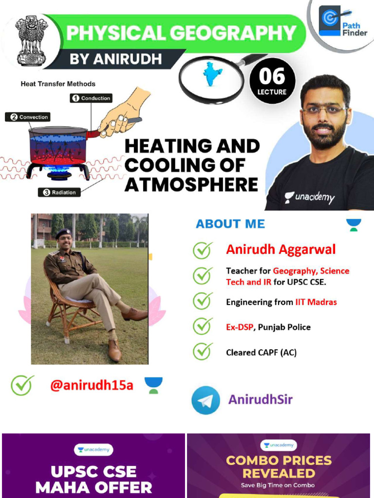Geo-6 Heating and Cooling of Atmosphere | PDF | Atmosphere Of Earth ...