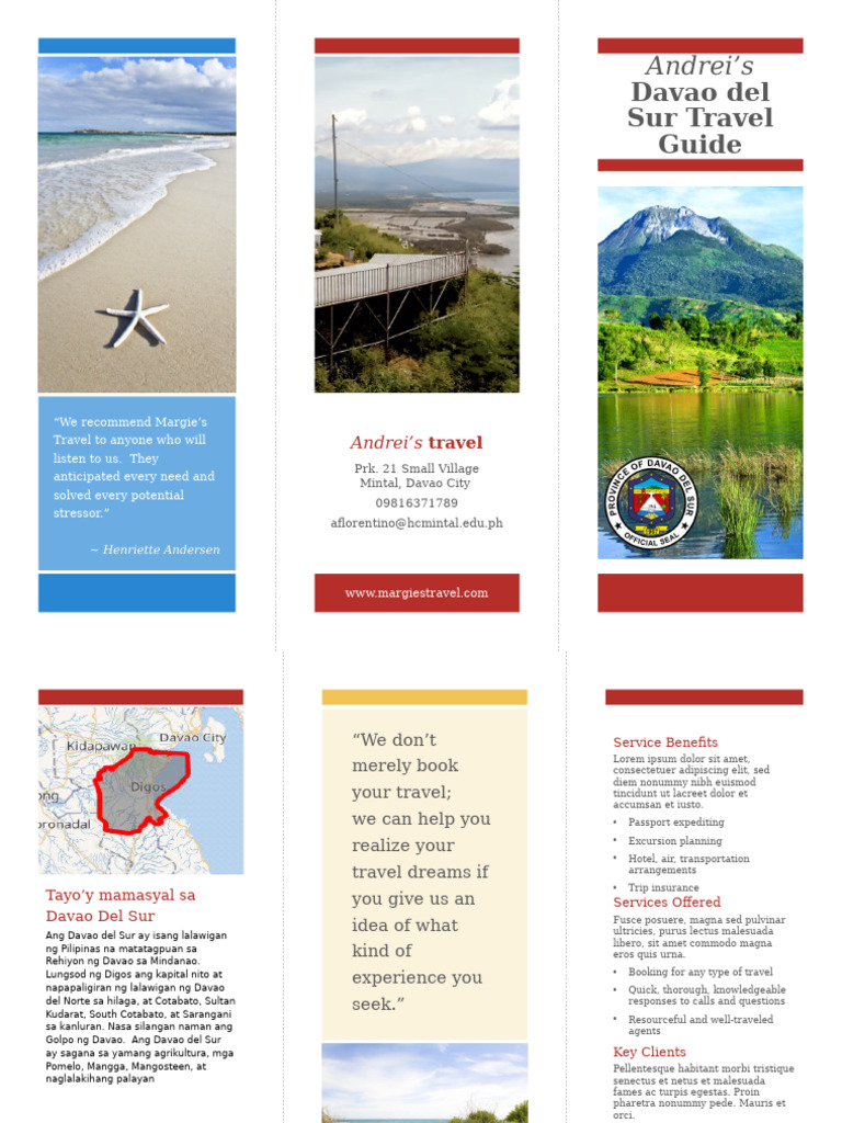 DDN Travel Brochure Project | PDF