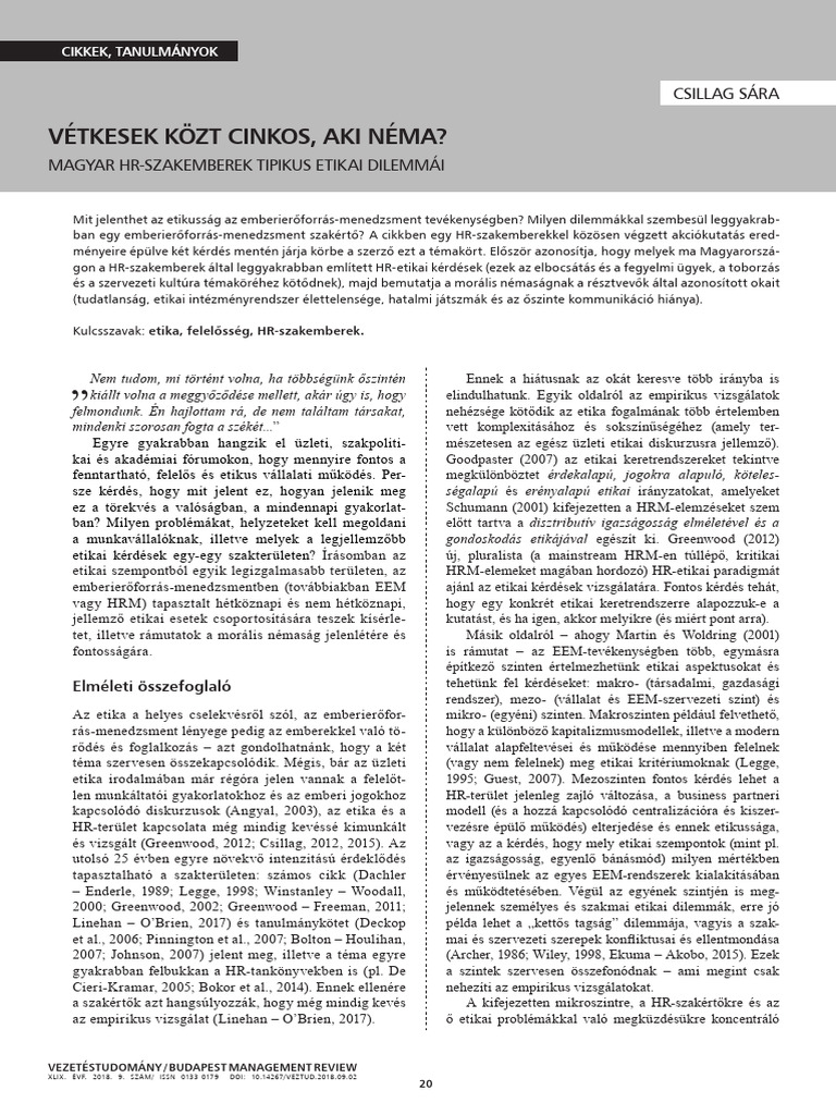 Csillag 2018 Vétkesek Közt Cinkos Aki Néma | PDF