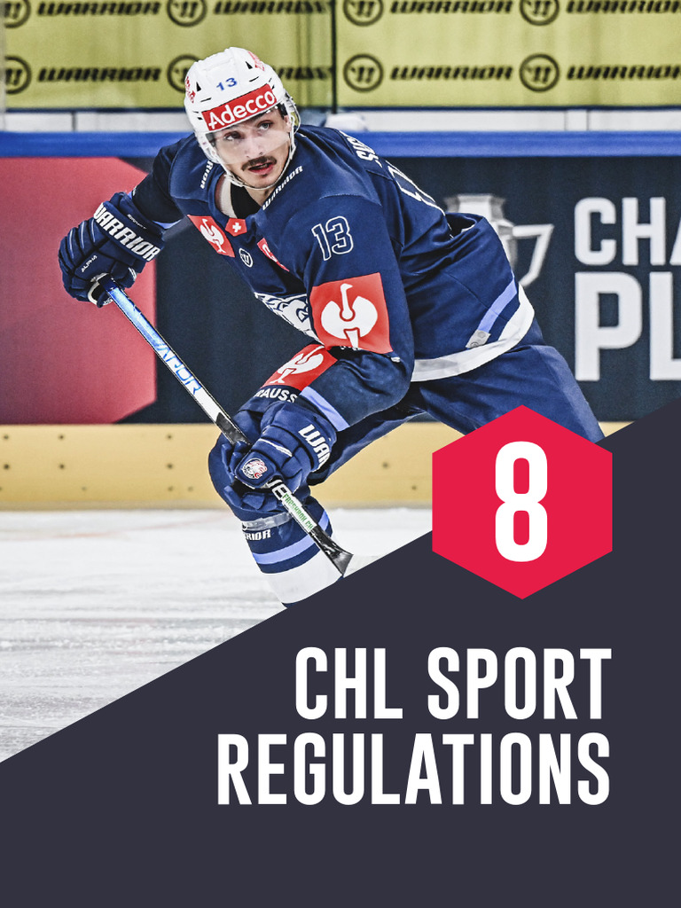 CHL Goalkeeper Jersey Regulations | PDF | Sports | Sports Rules And ...