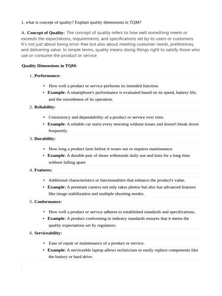 Basic Quality Management | PDF | Quality Management | Quality (Business)