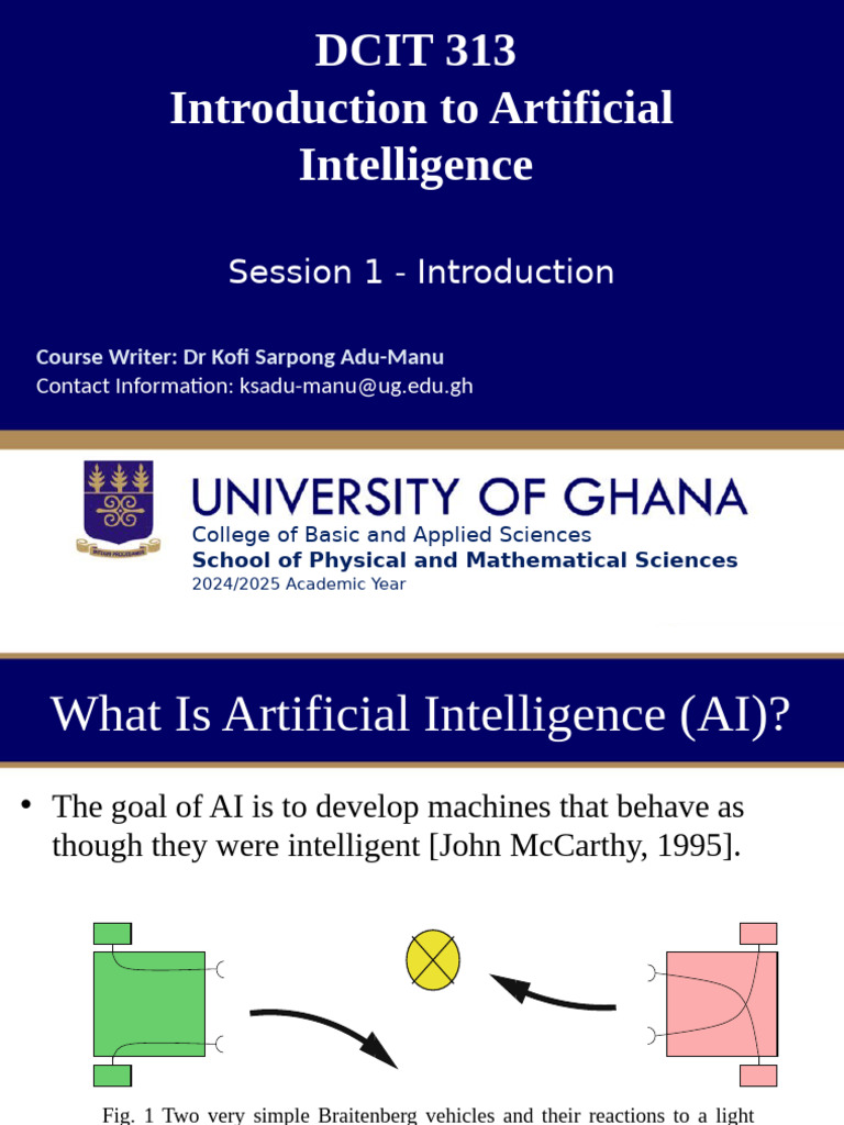 Introduction_AI | PDF | Artificial Intelligence | Intelligence (AI ...