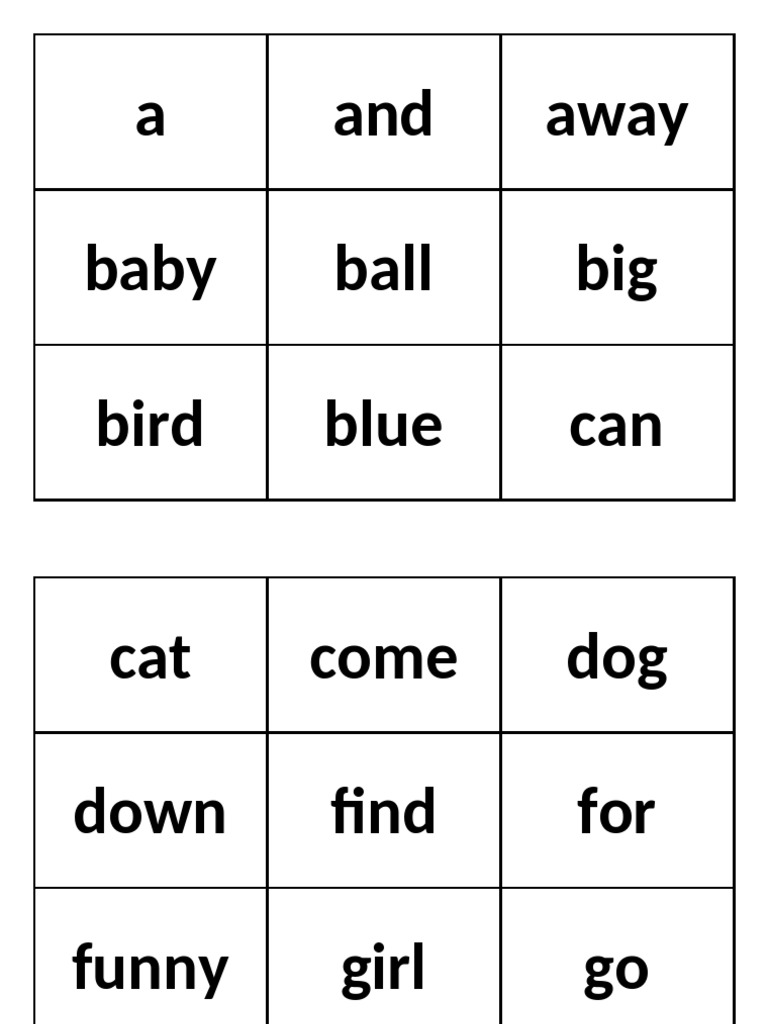 50 First Words | PDF