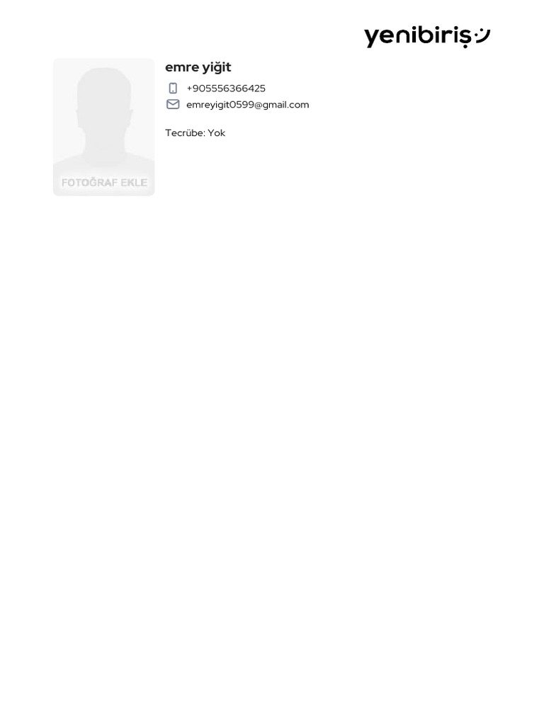 Emre Yigit Turkce | PDF