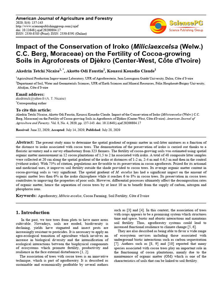 8 Inter | PDF | Ecosystem | Soil