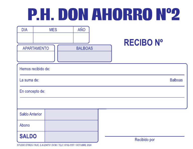 PH FDon Ahorro No 1 | PDF